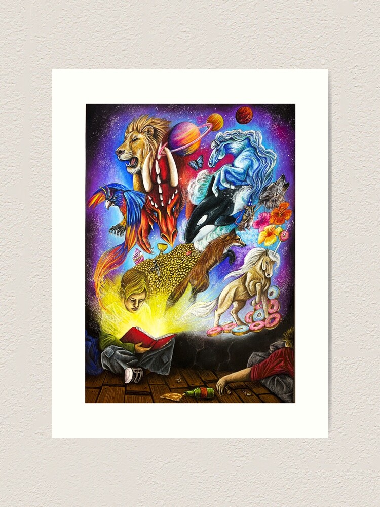 "Pure Imagination" Art Print by Artbysyds | Redbubble