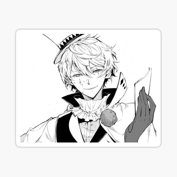 "Nikolai Gogol Manga" Sticker for Sale by sousukess | Redbubble