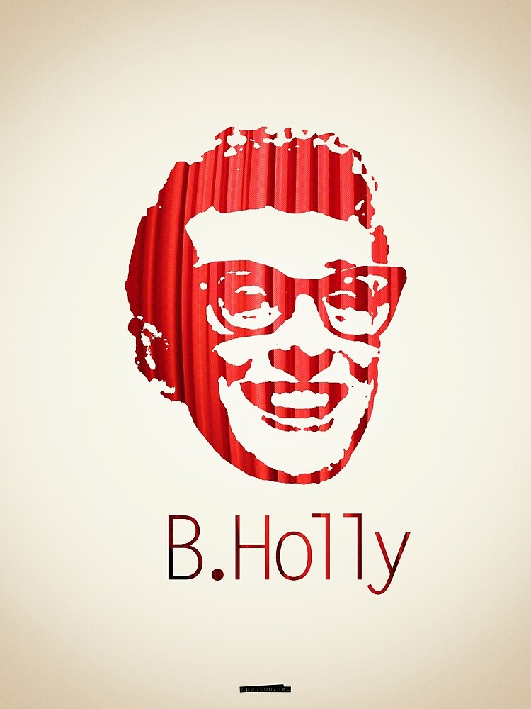 "Icons - Buddy Holly" Poster by ponton | Redbubble