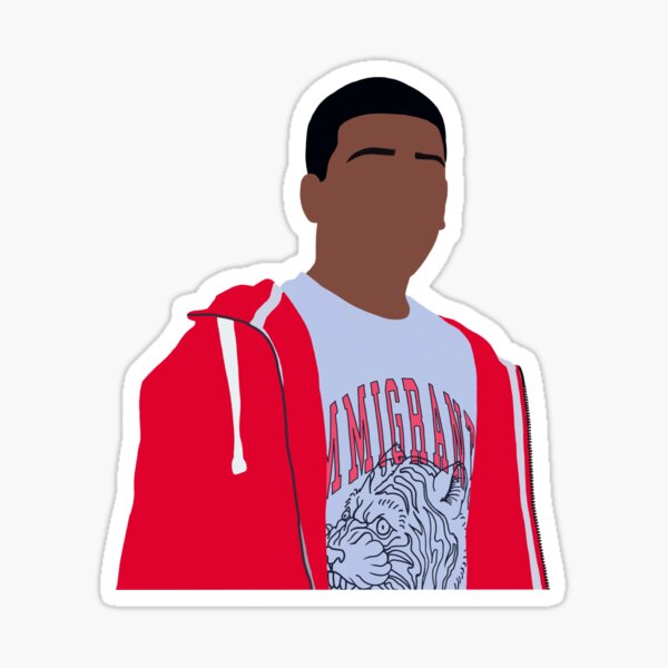 "JAMAL - on my block " Sticker for Sale by xandracereza | Redbubble