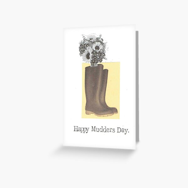 "Happy Mudders Day" Greeting Card for Sale by bluespecsstudio | Redbubble