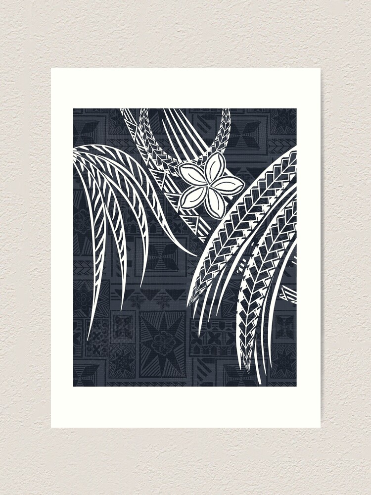 "Hawaiian - Samoan - Polynesian Old Tribal Drawings" Art Print by ...