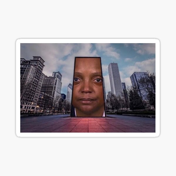 "Chicago Mayor" Sticker for Sale by leahgrace7 | Redbubble