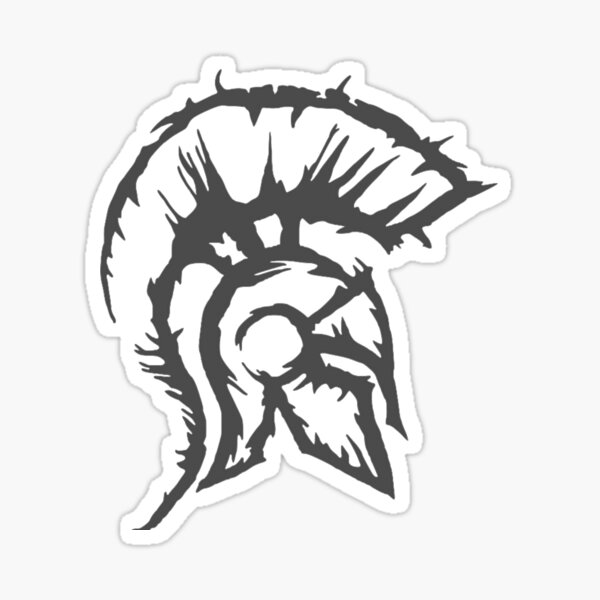 "Trojan helmet " Sticker for Sale by op-oliver | Redbubble