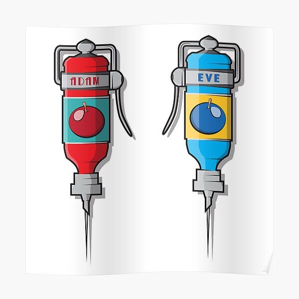 "Bioshock - Adam and Eve" Poster for Sale by caicaiii | Redbubble