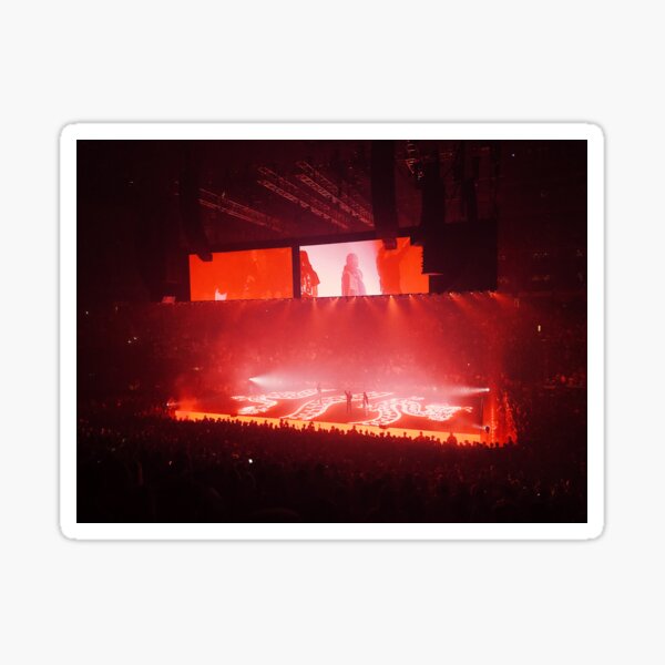 "Migos concert" Sticker for Sale by Allisonmcpherso | Redbubble