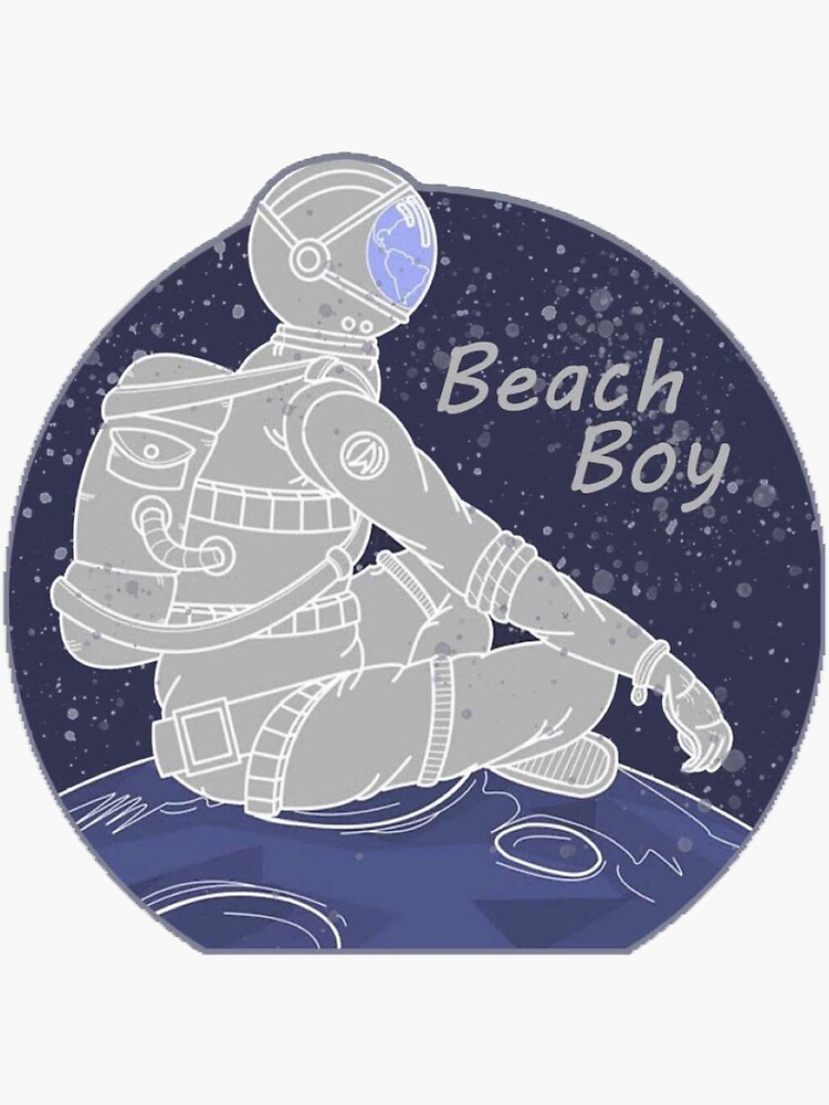"McCafferty Beach Boy " Sticker for Sale by paulleachman10 | Redbubble