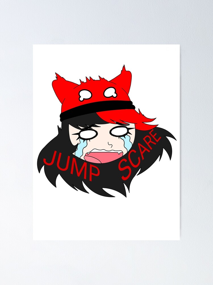 "Jump scare emote" Poster for Sale by AceFandom | Redbubble
