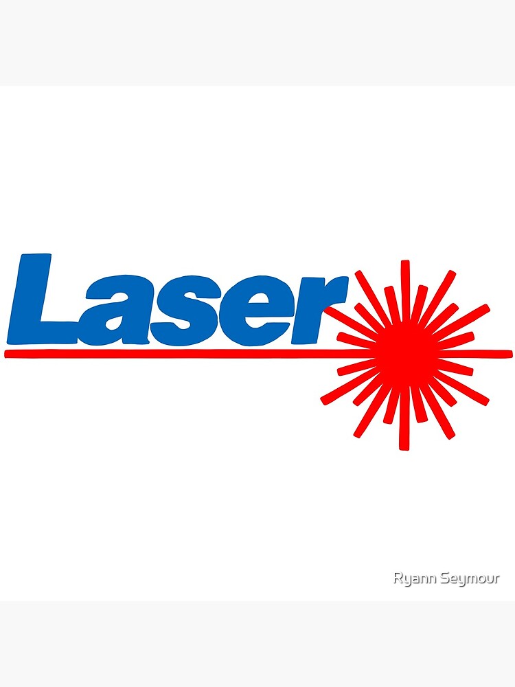 "Laser logo" Poster by ryseymour | Redbubble