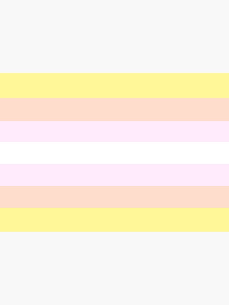Pangender Pride Flag Sticker By Calchamomile Redbubble