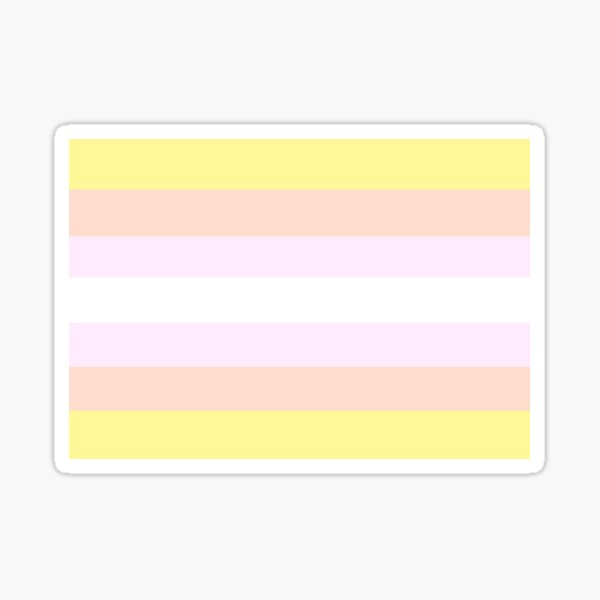 Pangender Pride Flag Sticker By Calchamomile Redbubble