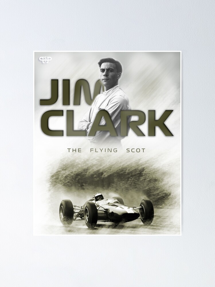 "F1 LEGENDS: JIM CLARK" Poster for Sale by koldun | Redbubble