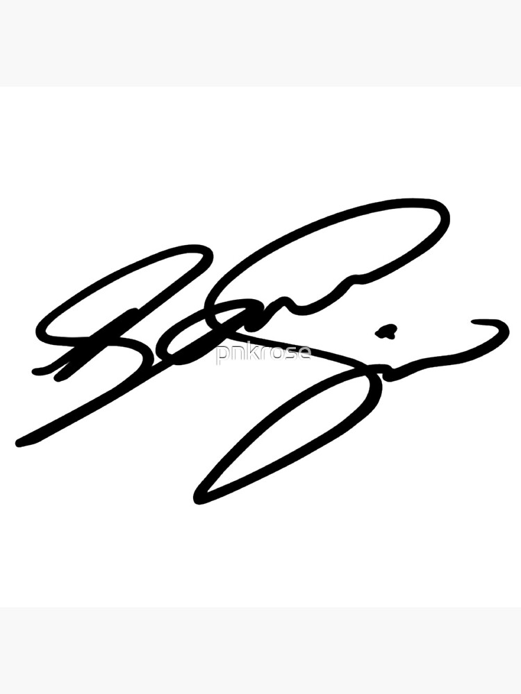 "sam smith signature " Framed Art Print for Sale by pnkrose | Redbubble