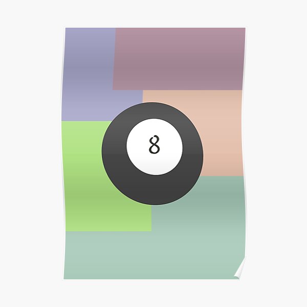 8ball Posters | Redbubble