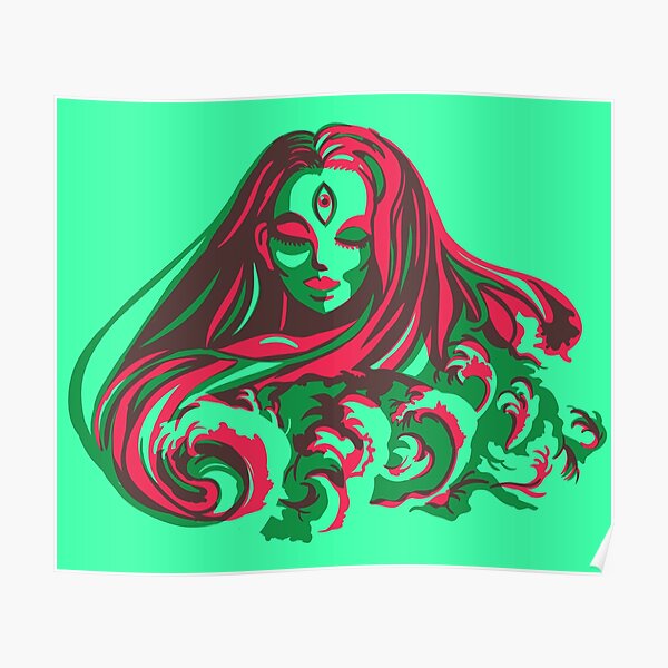 "The Goddess of the Swamp" Poster by Alterkiri | Redbubble