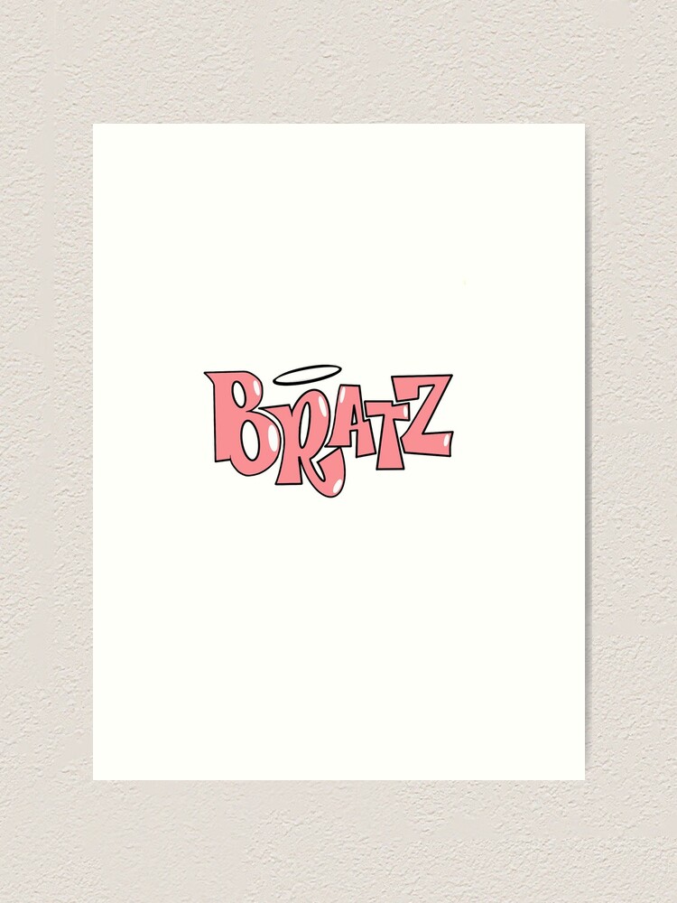 "PINK BRATZ LOGO" Art Print for Sale by Kaiaf11tz | Redbubble