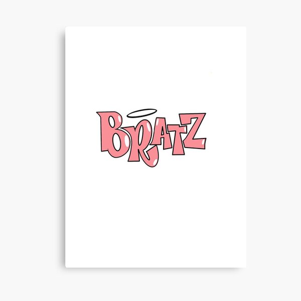 "PINK BRATZ LOGO" Canvas Print by Kaiaf11tz | Redbubble