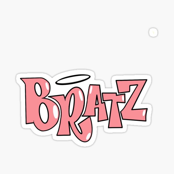 "PINK BRATZ LOGO" Sticker for Sale by Kaiaf11tz | Redbubble