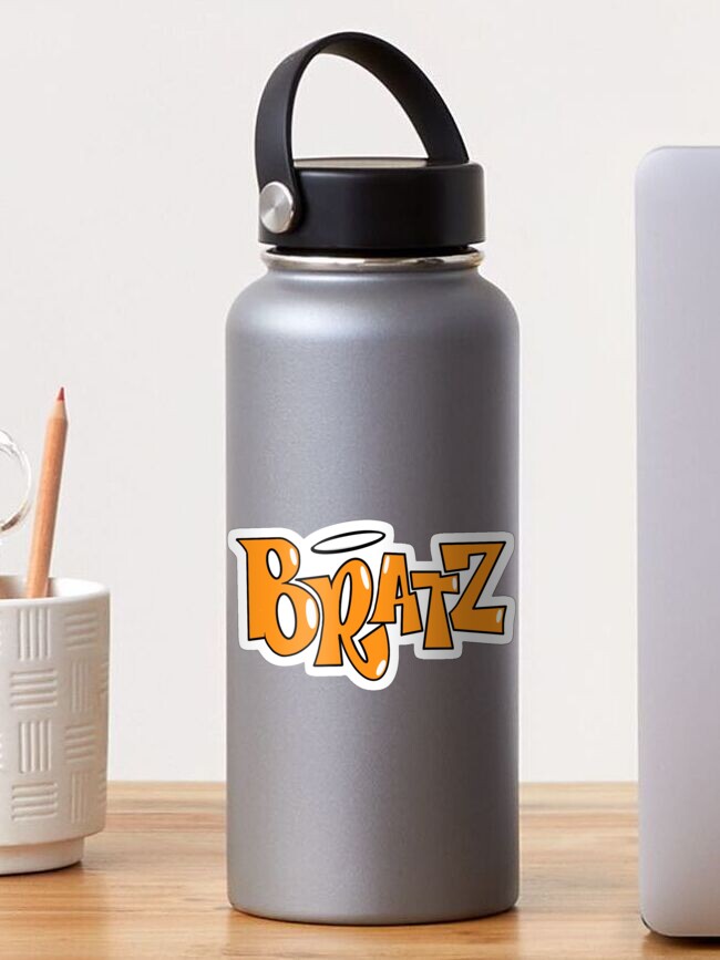"ORANGE BRATZ LOGO " Sticker for Sale by Kaiaf11tz | Redbubble