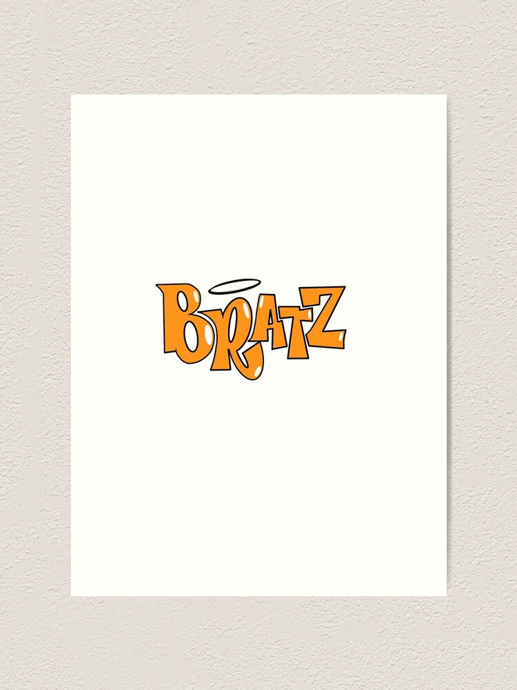 "ORANGE BRATZ LOGO " Art Print for Sale by Kaiaf11tz | Redbubble