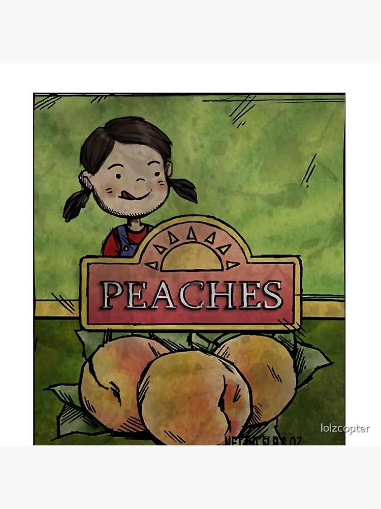 "The walking dead peaches" Pin for Sale by lolzcopter | Redbubble