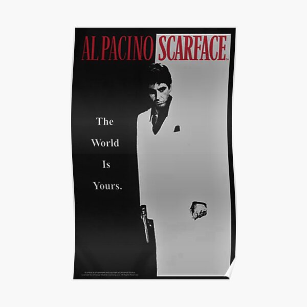 Scarface Wall Art | Redbubble