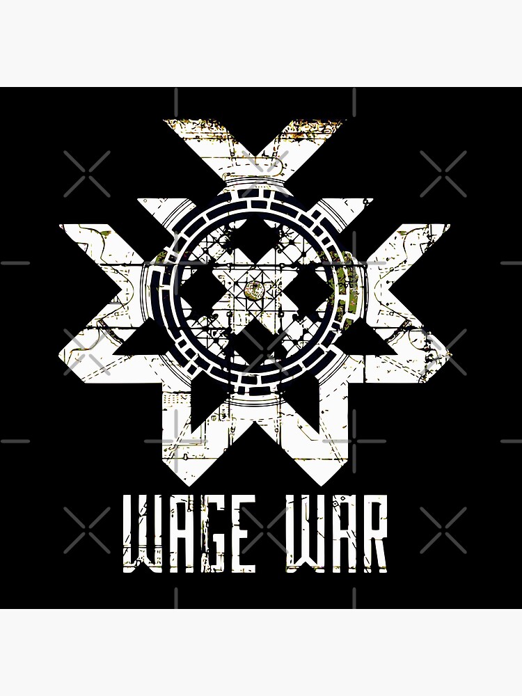 "Wage War" Poster for Sale by PhoenixStudio | Redbubble