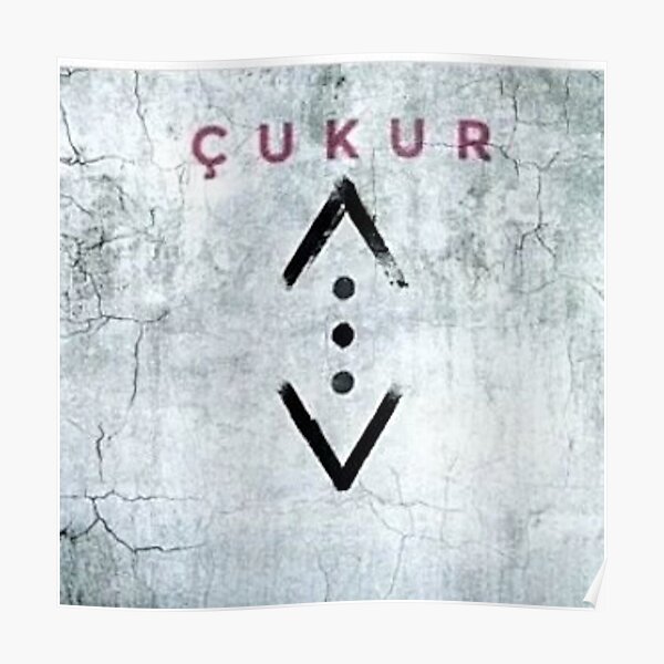 "cukur Turkish series emblem " Poster for Sale by roojeh | Redbubble