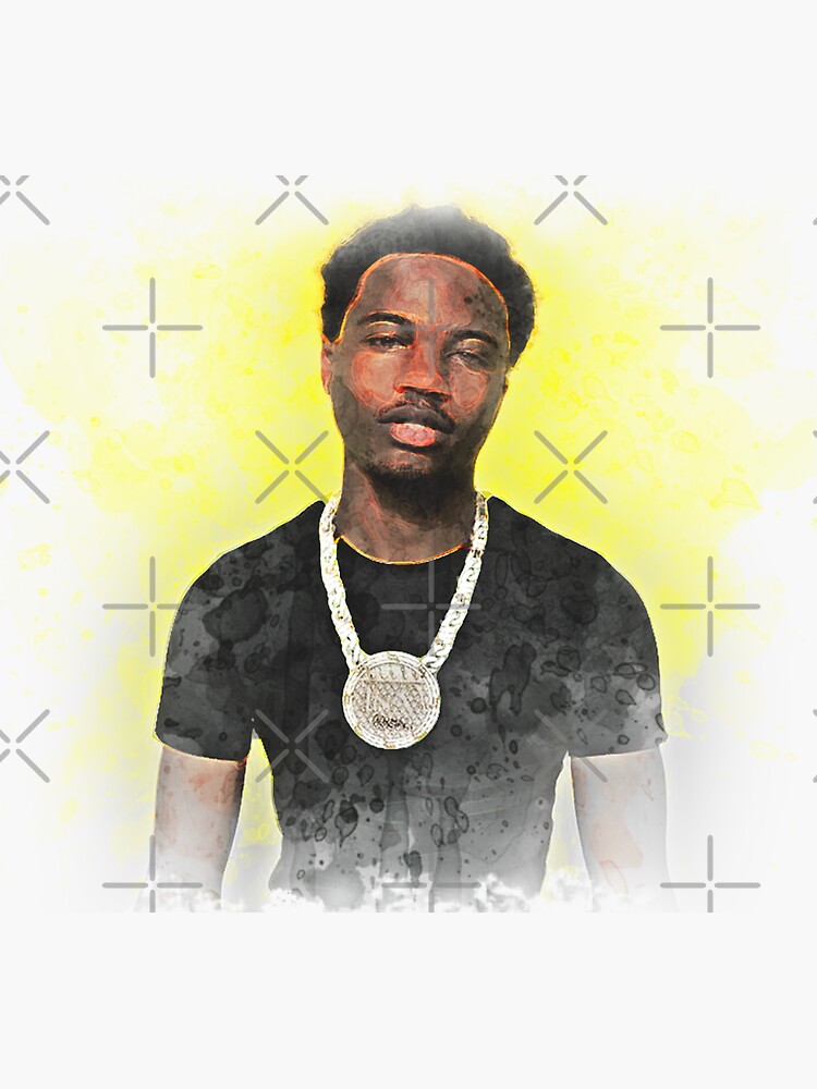 "Roddy Ricch" Sticker for Sale by Pction | Redbubble