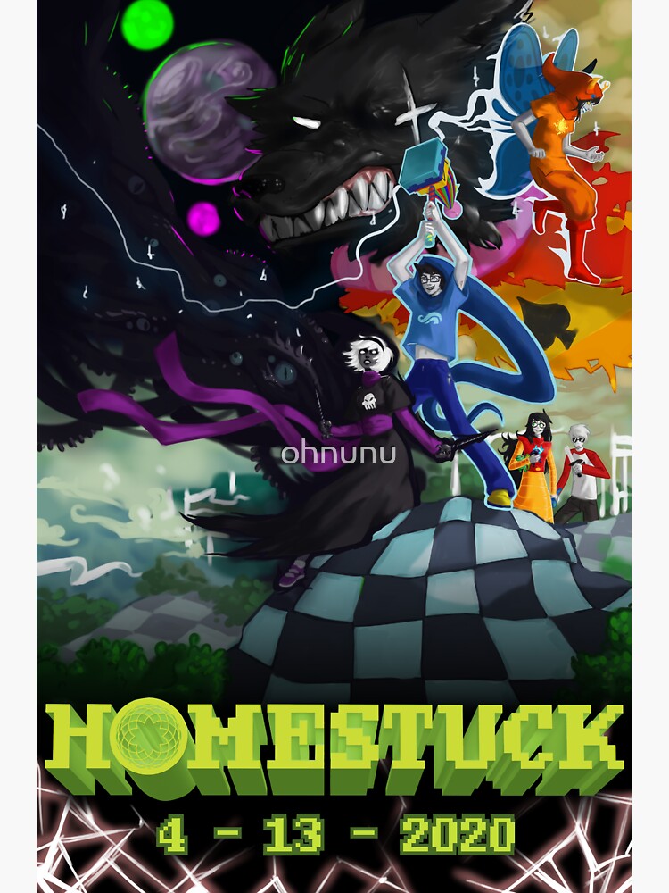 "Homestuck Day 2020" Sticker for Sale by ohnunu | Redbubble