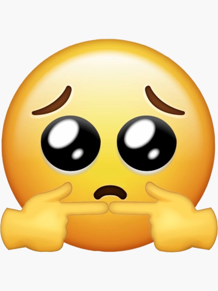 Pegatina «El lindo y tímido emoji de @ Jordyns_art03» de LeDroleEcolier ...