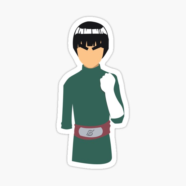 Rock Lee Stickers | Redbubble