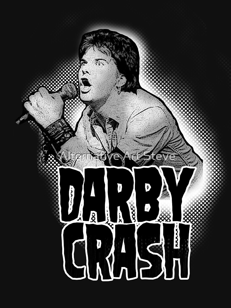 "Darby Crash W" T-shirt for Sale by thebeatter | Redbubble | darby t ...