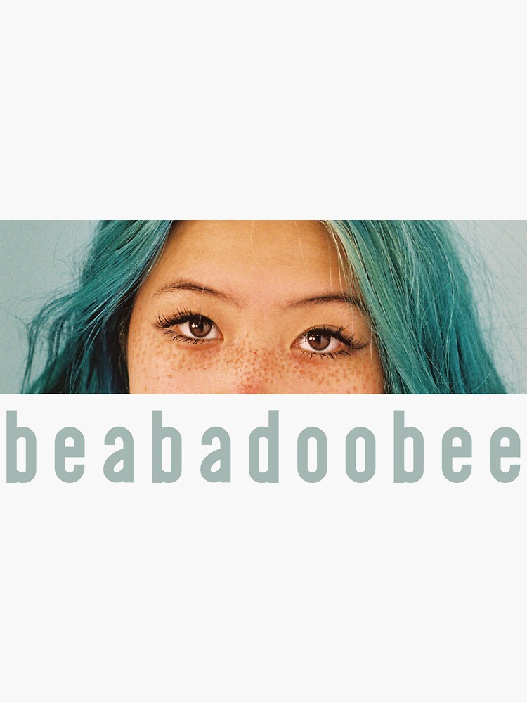 "Beabadoobee" Sticker for Sale by martimq | Redbubble