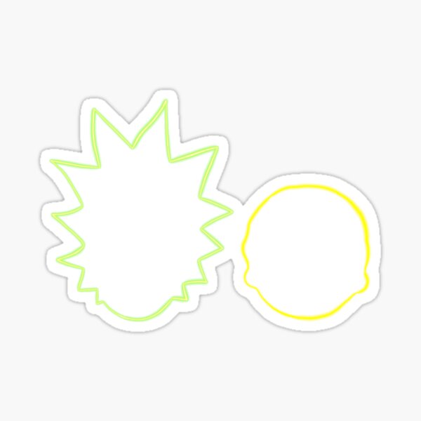 "Rick and Morty" Sticker for Sale by n1ka2000 | Redbubble