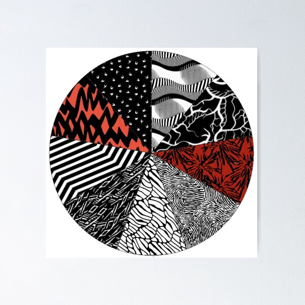 "Segmented" Poster for Sale by Hannah Marland | Redbubble