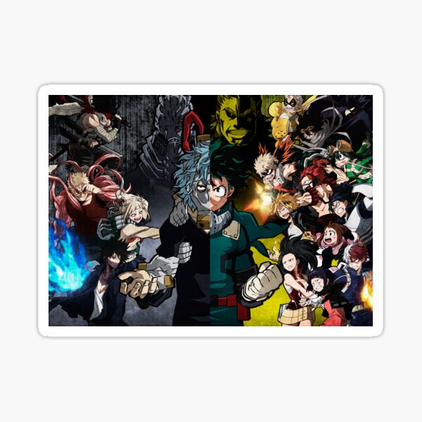 "Boku no Hero Academia" Sticker by terpres | Redbubble