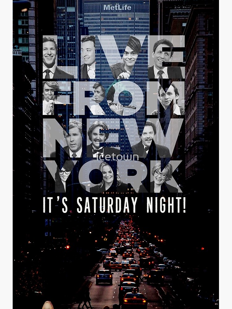 "Live From New York, Saturday Night Live" Photographic Print by icetown ...