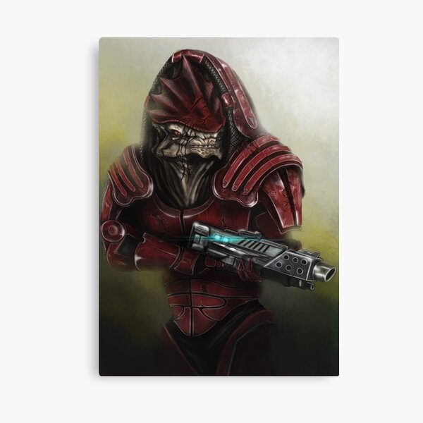"Wrex" Canvas Print by Daenar7 | Redbubble