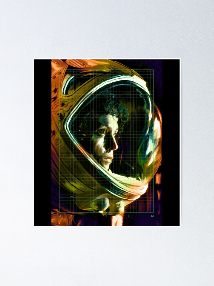 "Ripley - Alien " Poster by QuadrinPosters | Redbubble