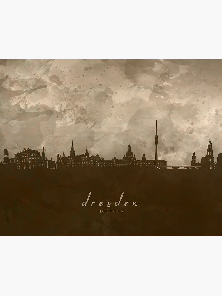 "dresden skyline" Sticker by BekimART2 | Redbubble