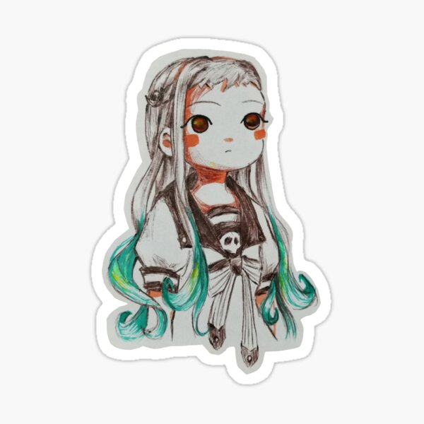 "Little Miss Yashiro" Sticker for Sale by Kaway-Lil-Shit | Redbubble