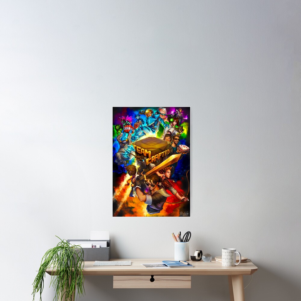 "Thank You Team Crafted" Poster for Sale by lashifr | Redbubble