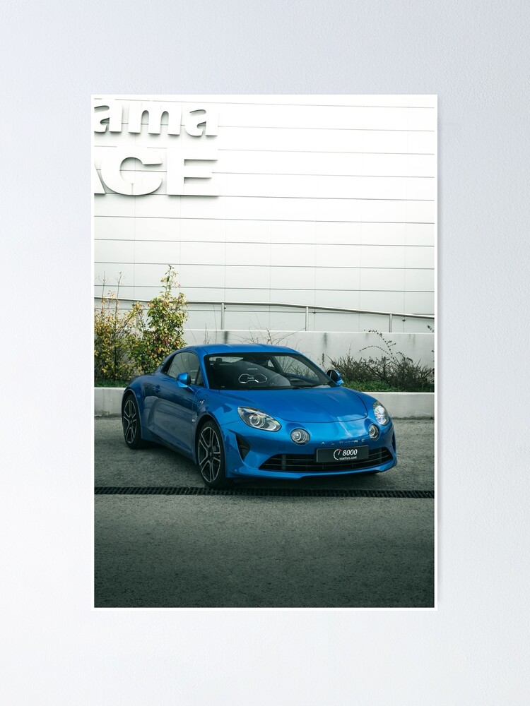 "Alpine A110" Poster by MarioLagu | Redbubble