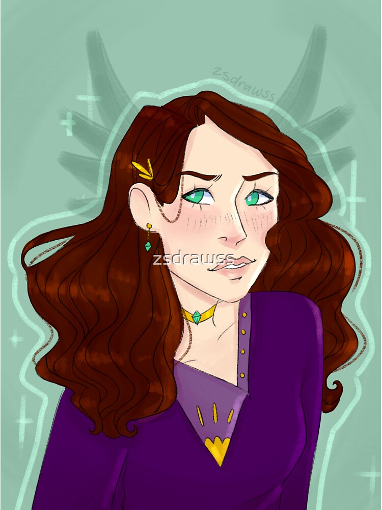 Biana Vacker Sticker For Sale By Zsdrawss Redbubble