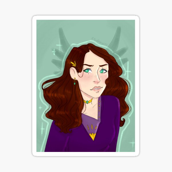 Biana Vacker Sticker For Sale By Zsdrawss Redbubble