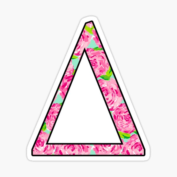 "Delta" Sticker by AleAlejandra | Redbubble