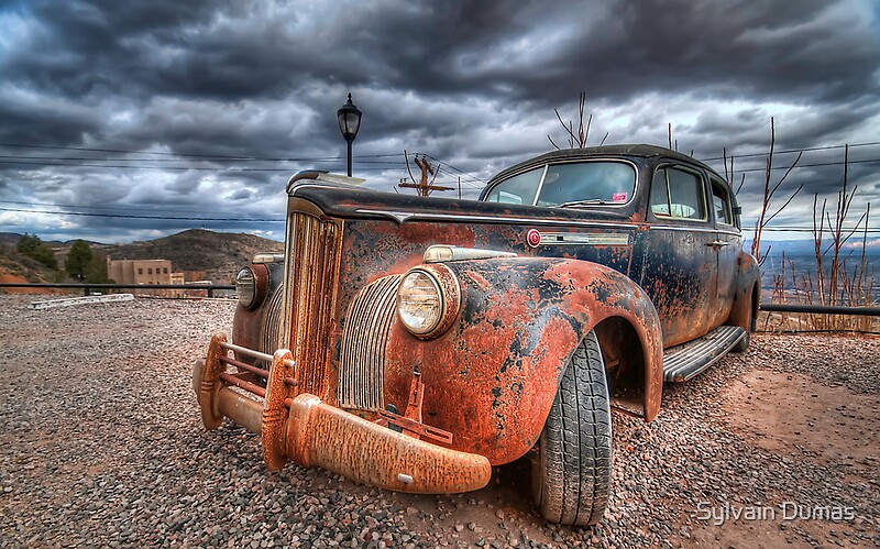 "Asylum Car" by Sylvain Dumas | Redbubble