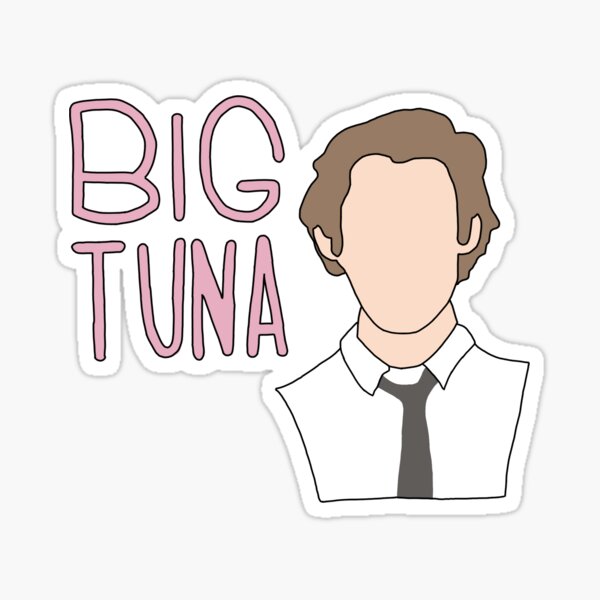 "Big Tuna" Sticker for Sale by pandadays1 | Redbubble