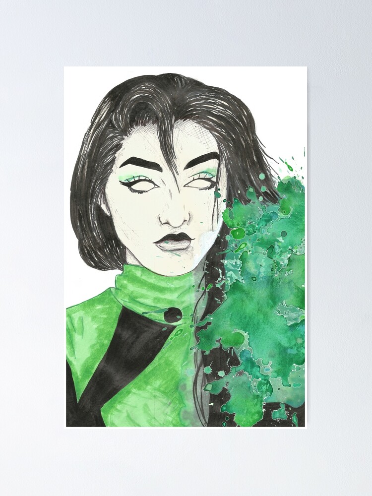 "Shego" Poster for Sale by Emmajanealdous | Redbubble